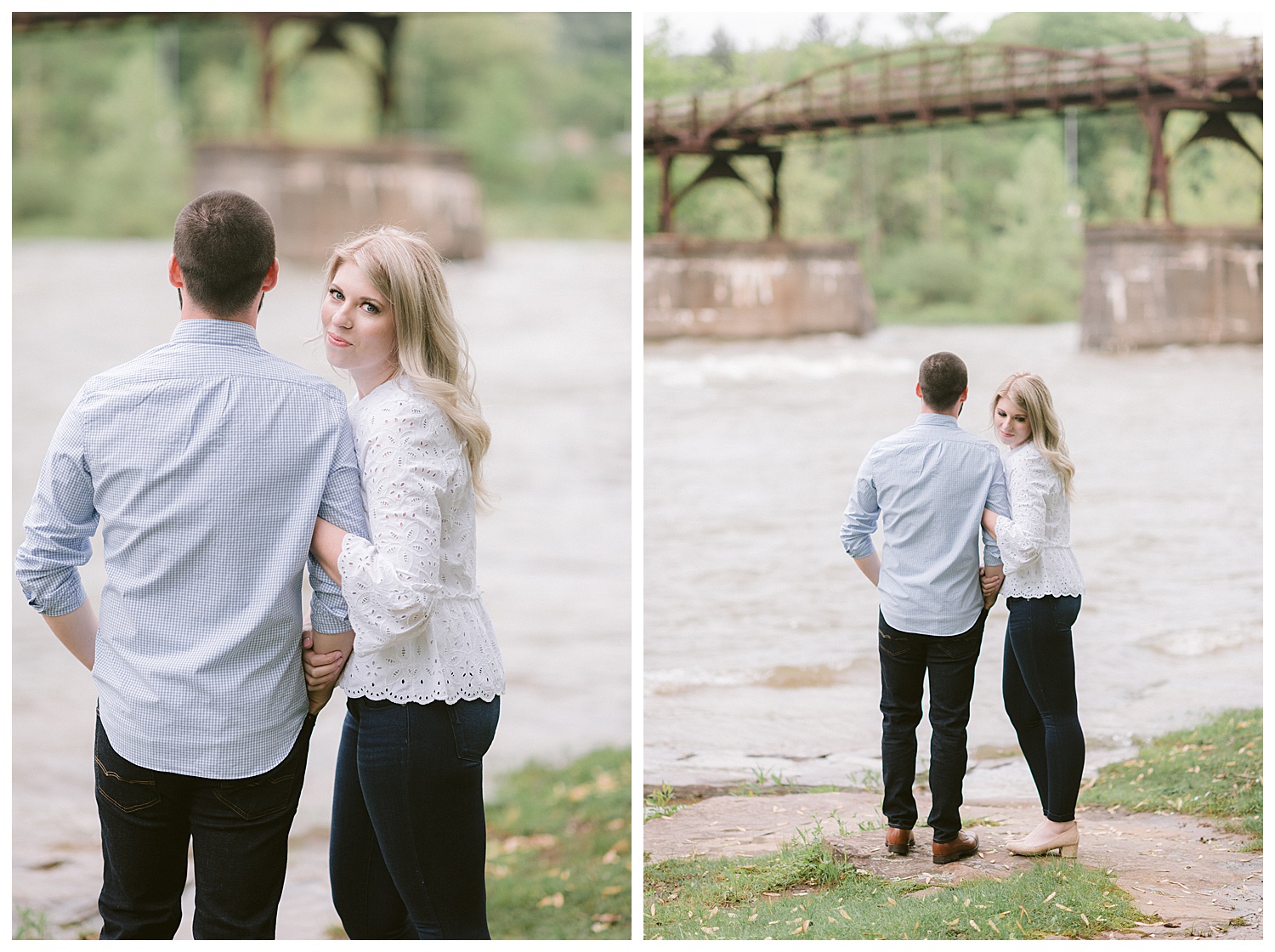 Ohiopyle Engagement Session | Sarah & Addison | Hannah Hicks Photography